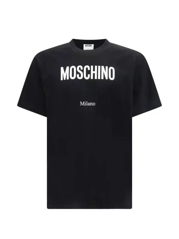 Moschino Logo-print T-shirt - Black