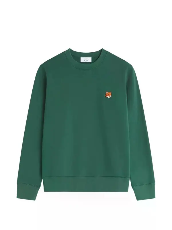 Maison Kitsuné Fox Head Sweatshirt - Green