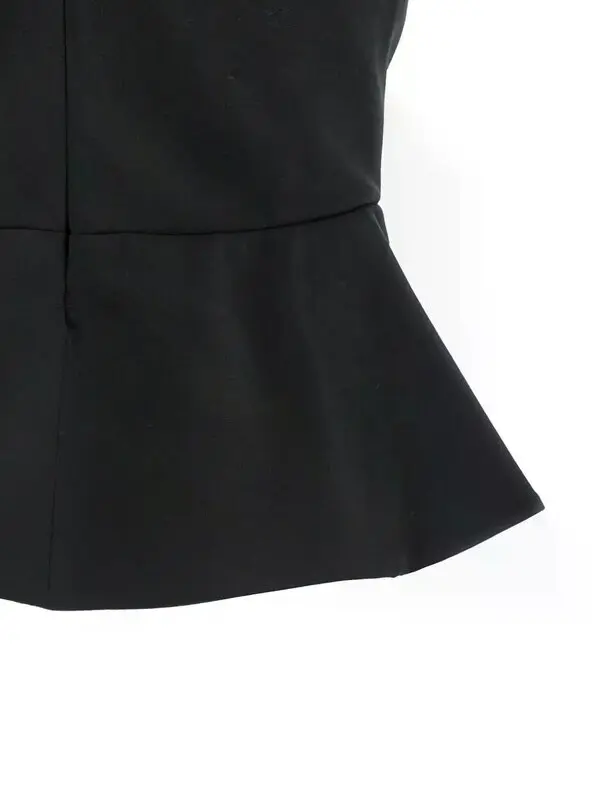 NENSI DOJAKA Sheer Neckline Blouse