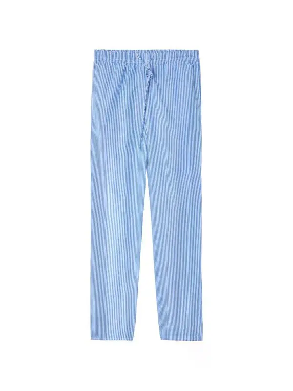 American Vintage Striped Trousers - Blue