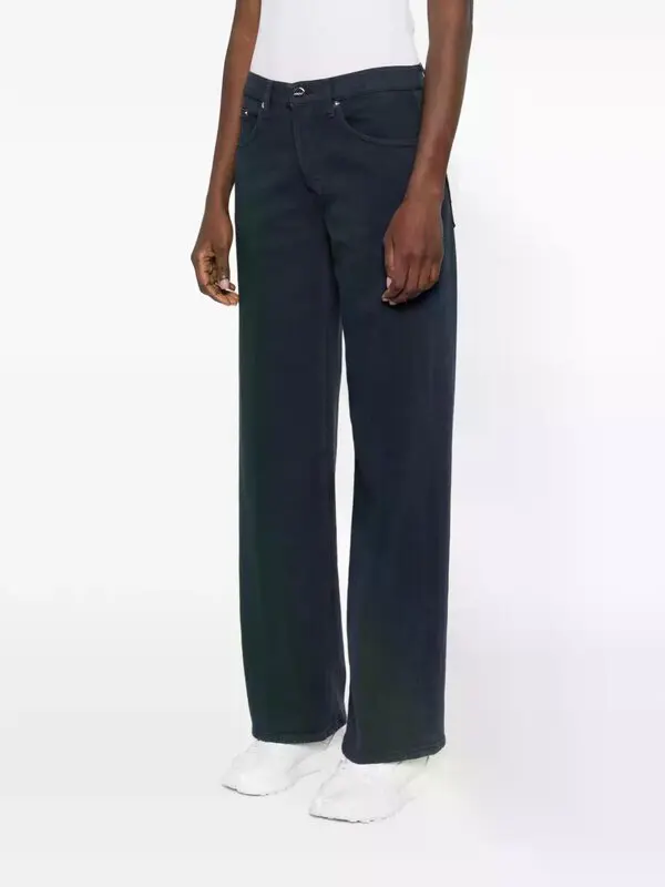 DONDUP Five-pocket Straight Leg Jeans