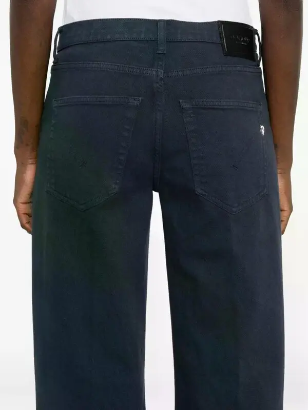 DONDUP Five-pocket Straight Leg Jeans