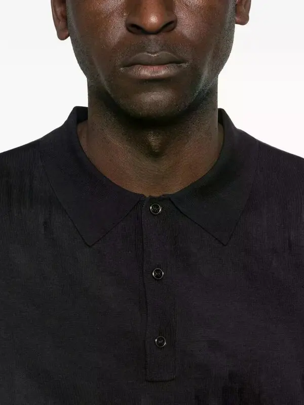 Studio Nicholson Arieta Button Short-sleeve Polo Shirt