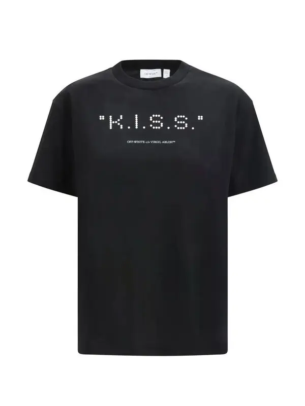 Off-White Slogan-print T-shirt - Black