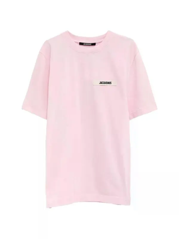 Jacquemus Grosgrain T-shirt - Pink