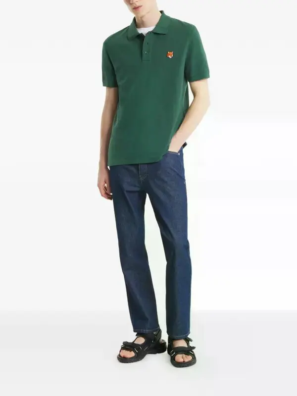 Maison Kitsuné Fox Head Polo Shirt