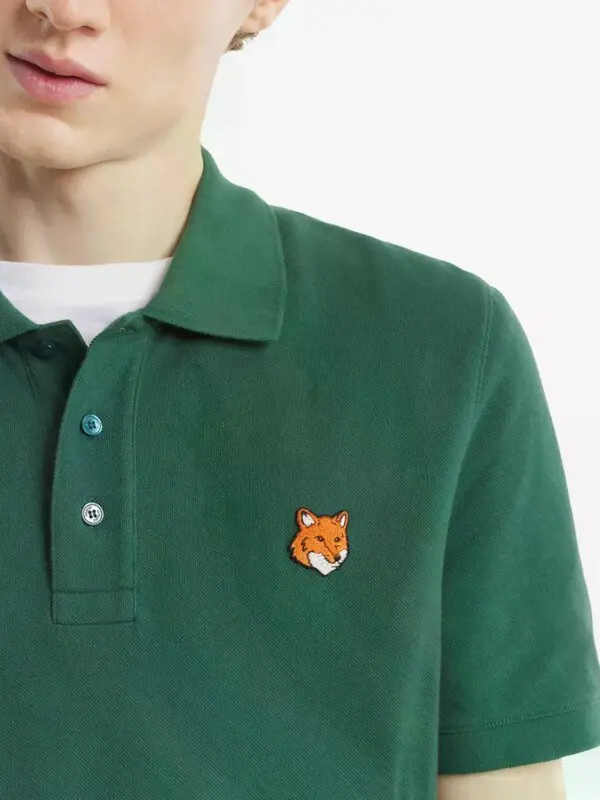 Maison Kitsuné Fox Head Polo Shirt