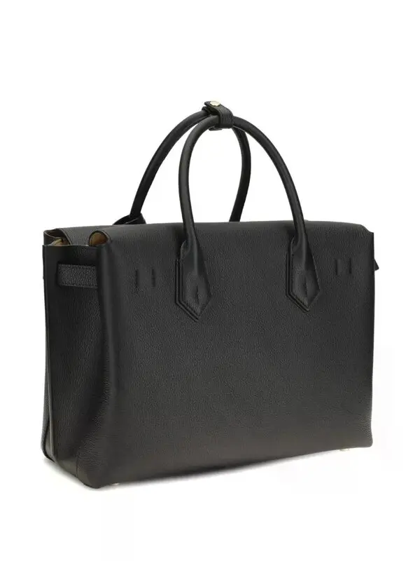 Mcm Milla Leather Tote - Black