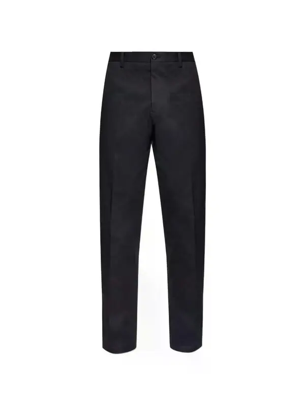 Paul Smith Pressed-crease Trousers - Black