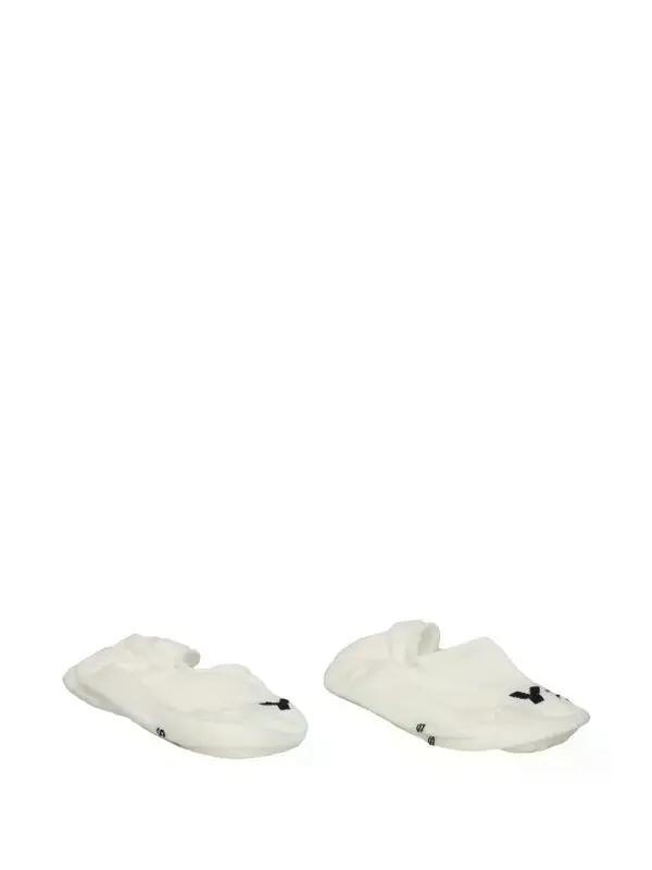 Y3 Logo Invisible Socks - White