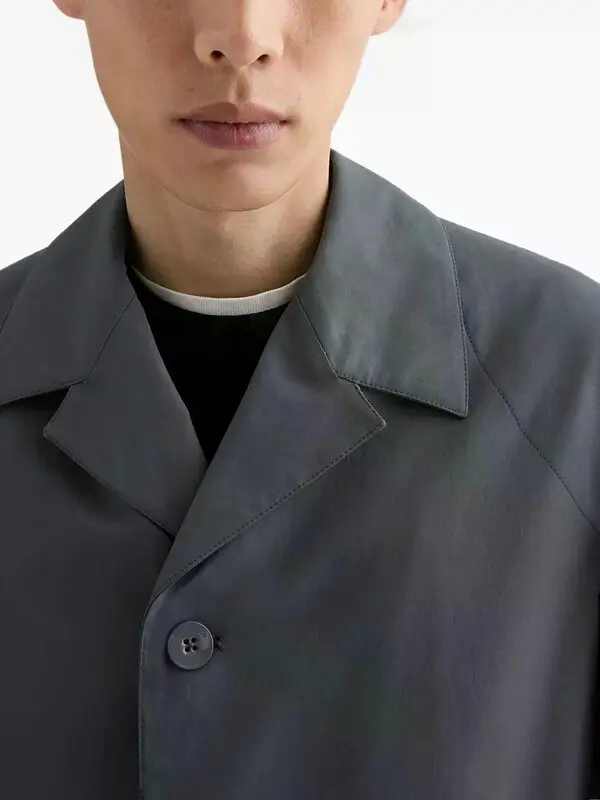 JIL SANDER Chalk-effect Cotton Jacket