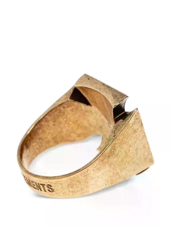 Vetements Cross Band Ring