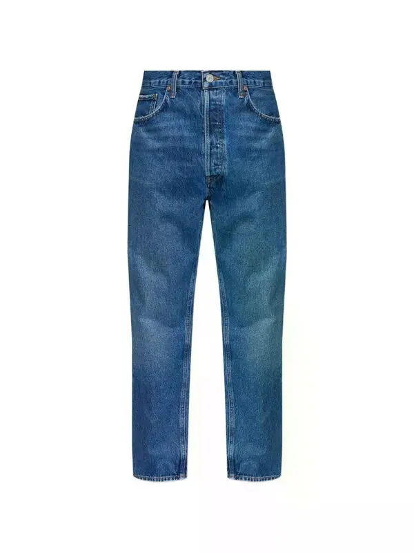 AGOLDE 90's Frayed Jeans - Blue