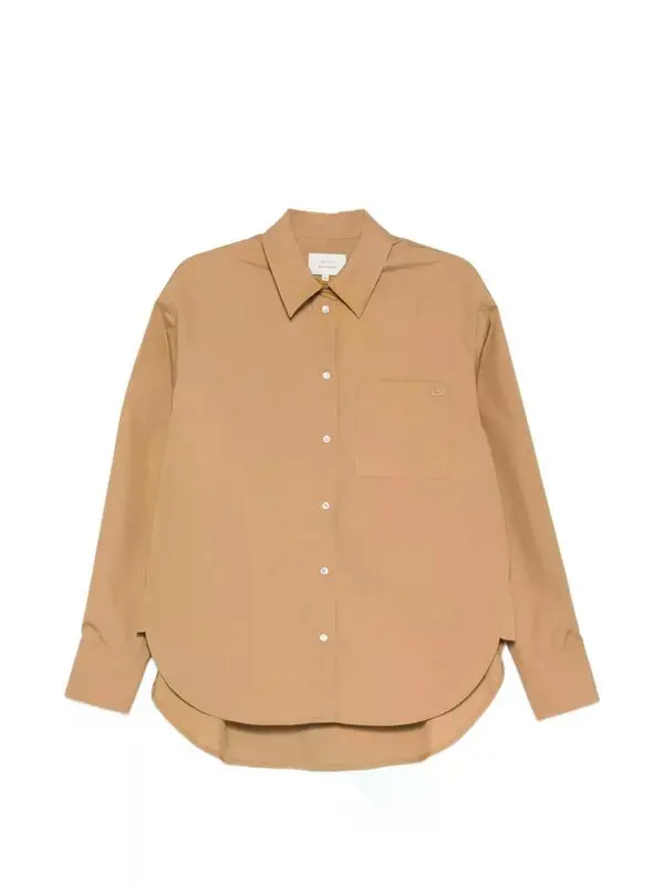Loulou De Saison Pocket Curved Hem Shirt