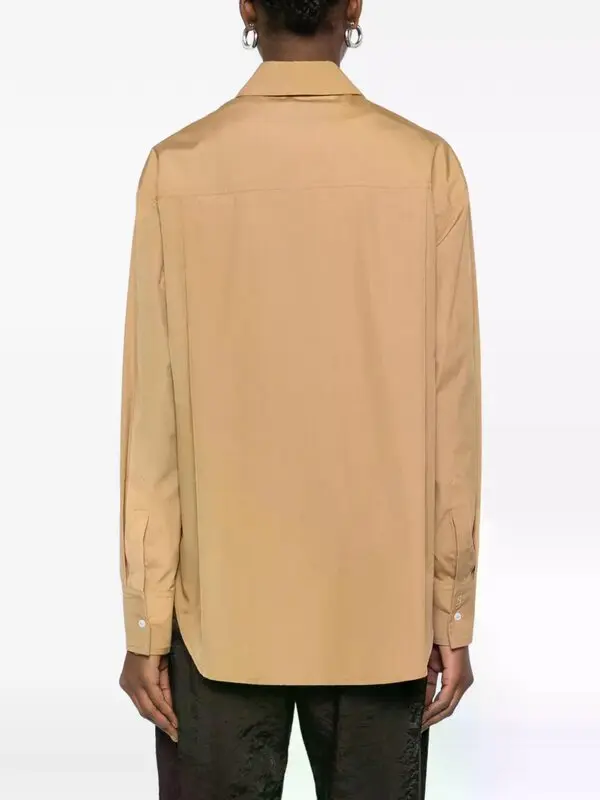 Loulou De Saison Pocket Curved Hem Shirt
