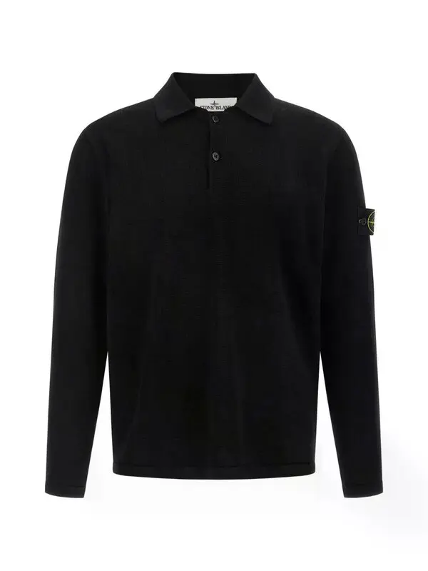 Stone Island Long-sleeve Polo Shirt