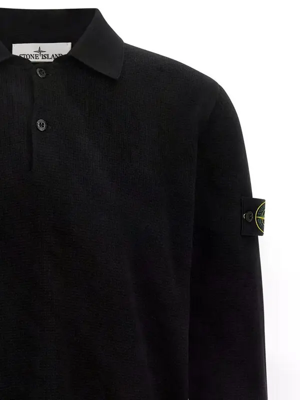 Stone Island Long-sleeve Polo Shirt