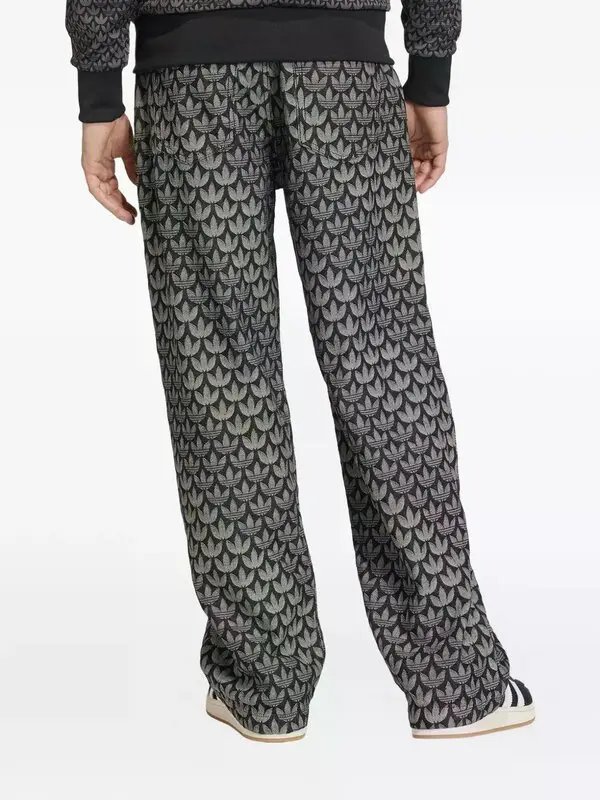 Adidas Monogram Print Jeans