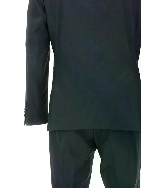 BOSS H-huge Two-button Peak-lapel Suit - Green