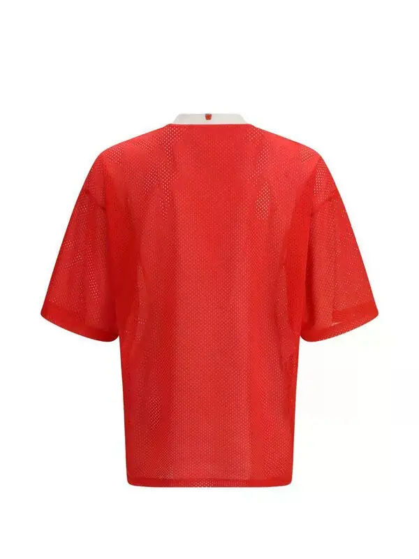 Moschino Number-appliqué T-shirt - Red