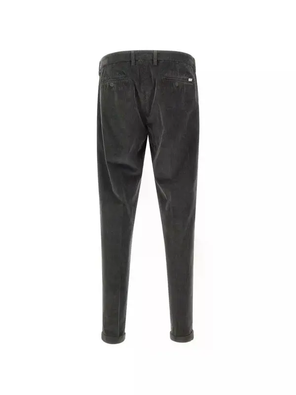 RE-HASH Corduroy Turn-up Hem Trousers