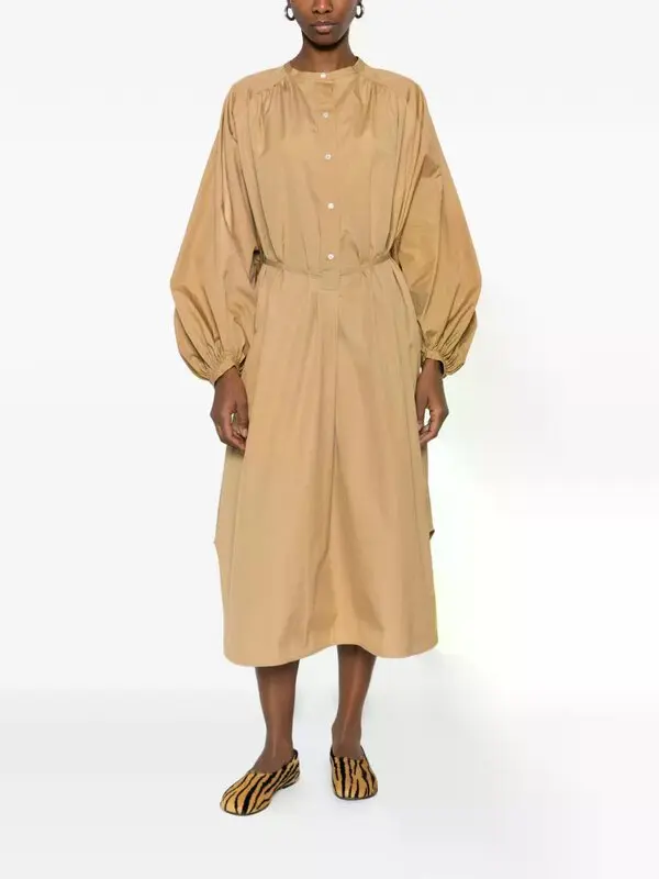 Loulou De Saison Gathered Sleeve Dress