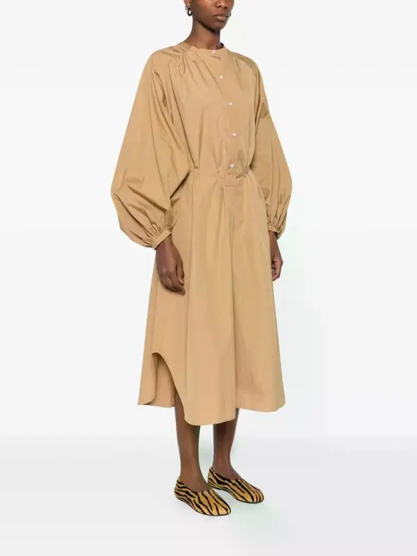 Loulou De Saison Gathered Sleeve Dress