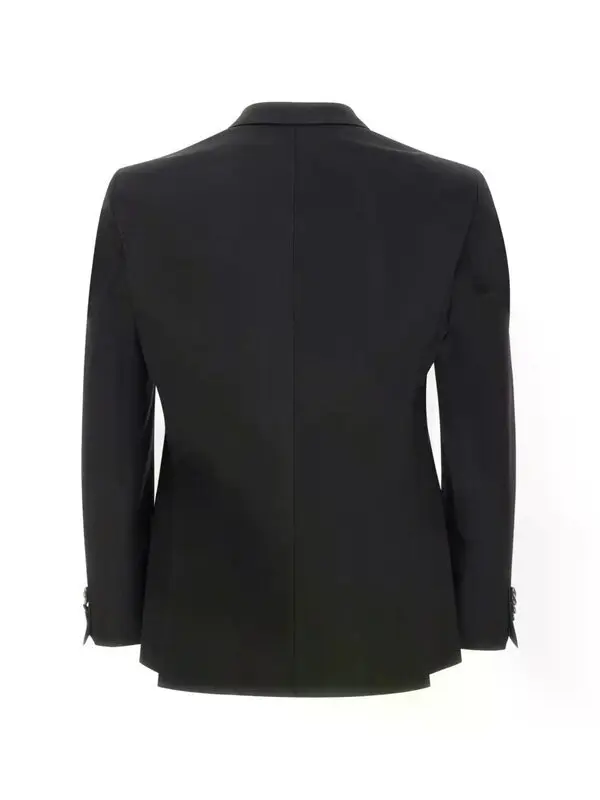 BOSS H-harvey Flap-pocket Blazer - Black