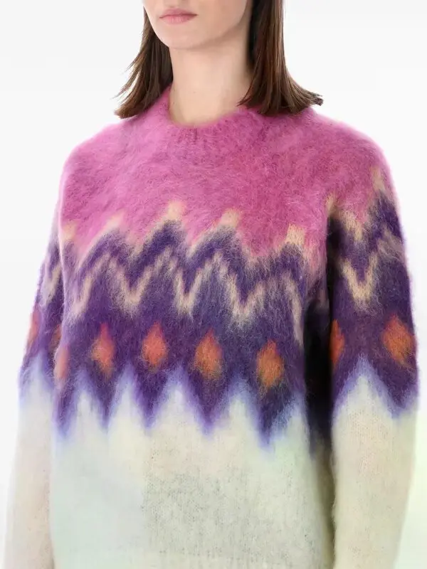 MARANT ETOILE Diamond-pattern Sweater