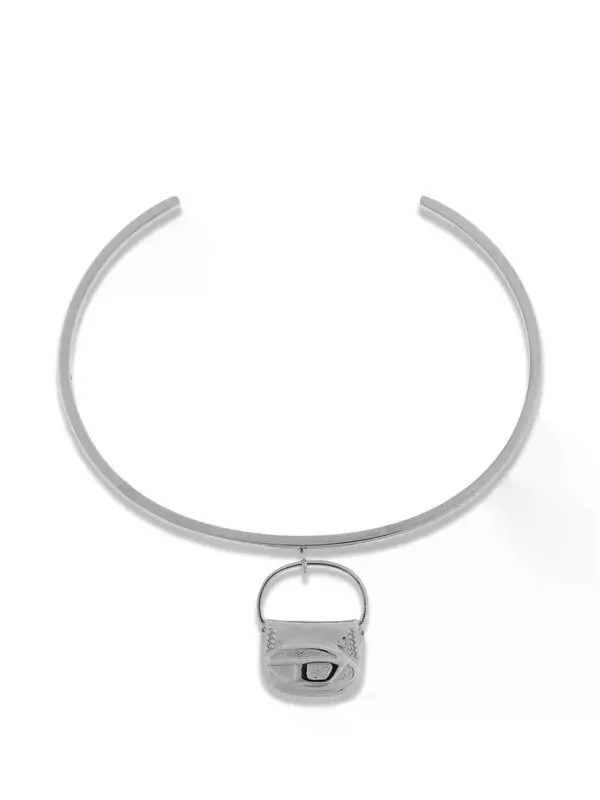 DIESEL® Charm Cuff Bracelet - Silver