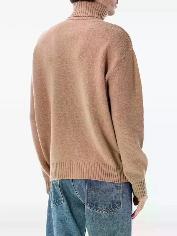 SPORTY & RICH Wool Roll-neck Sweater