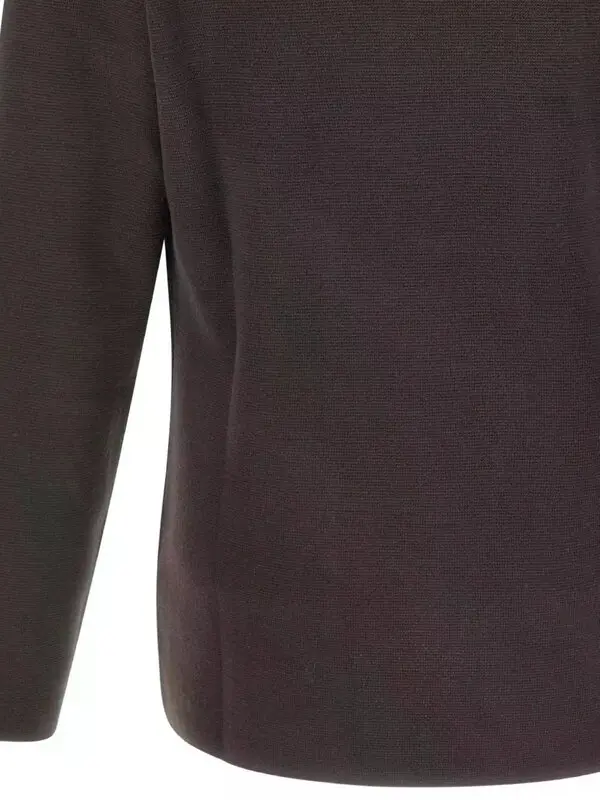FILIPPO DE LAURENTIIS Buttoned Wool Cardigan - Brown