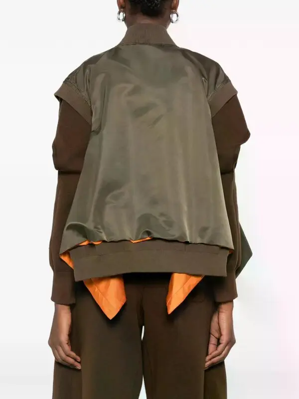Sacai Zip Sleeveless Gilet