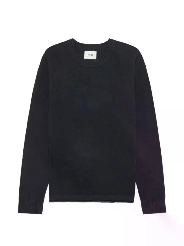 Nn07 Sammy Wool Sweater - Blue
