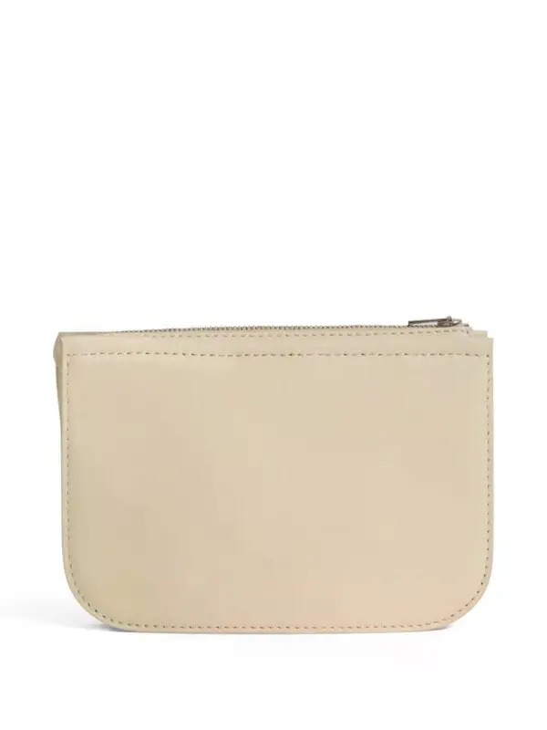 YU MEI Zip Lambskin Bag - Neutrals
