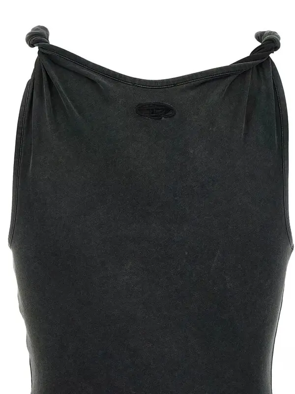 DIESEL® D-estiga-s1 Rolled Strap Délavé Dress