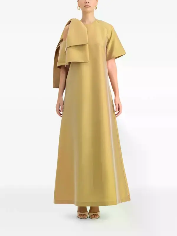 Bernadette Winina Midi Dress - Gold