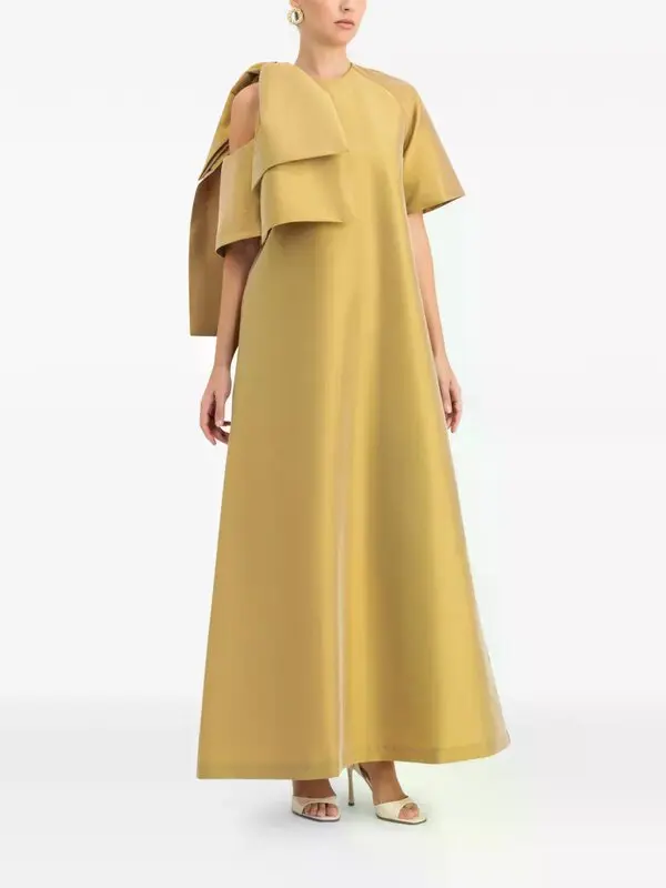 Bernadette Winina Midi Dress - Gold