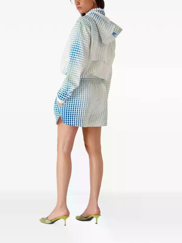 Casablanca Hooded Dotted Jacket