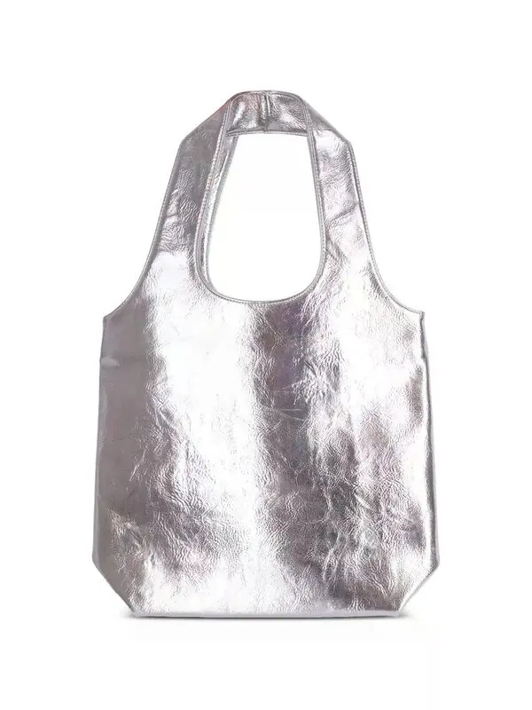 A.p.c. Ninon Lettering Tote Bag - Silver