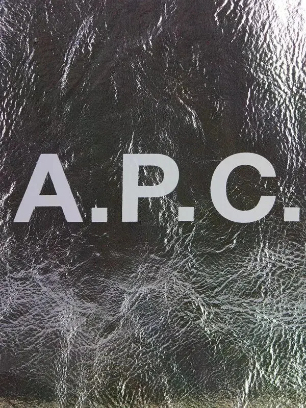 A.p.c. Ninon Lettering Tote Bag - Silver