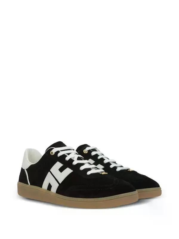 Elisabetta Franchi Suede Logo Sneakers
