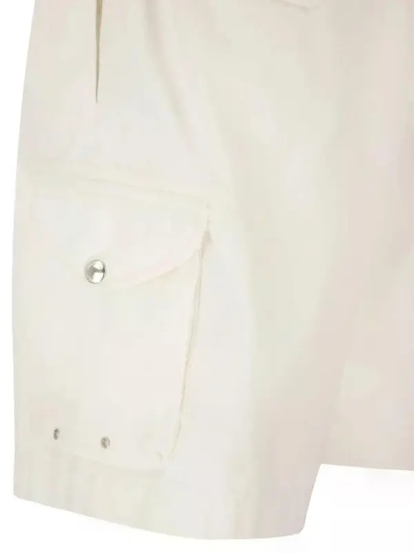Brunello Cucinelli Cotton Cargo Drawstring Shorts