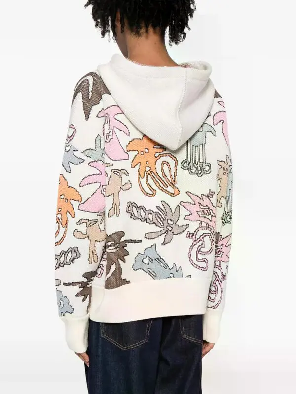 Palm Angels Palmity Knitted Hoodie