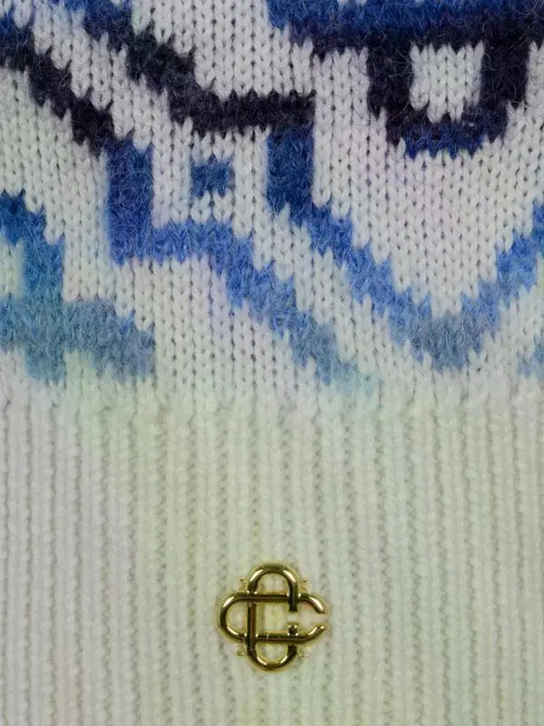 Casablanca Patterned Sweater