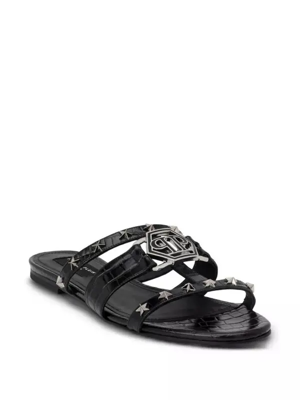 Philipp Plein Cocco Stars Sandals
