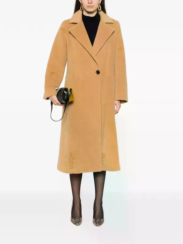 A.N.G.E.L.O. VINTAGE CULT Notched-lapel Wool Coat