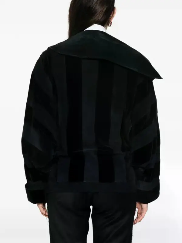 A.N.G.E.L.O. VINTAGE CULT 1980s Striped Belted Jacket