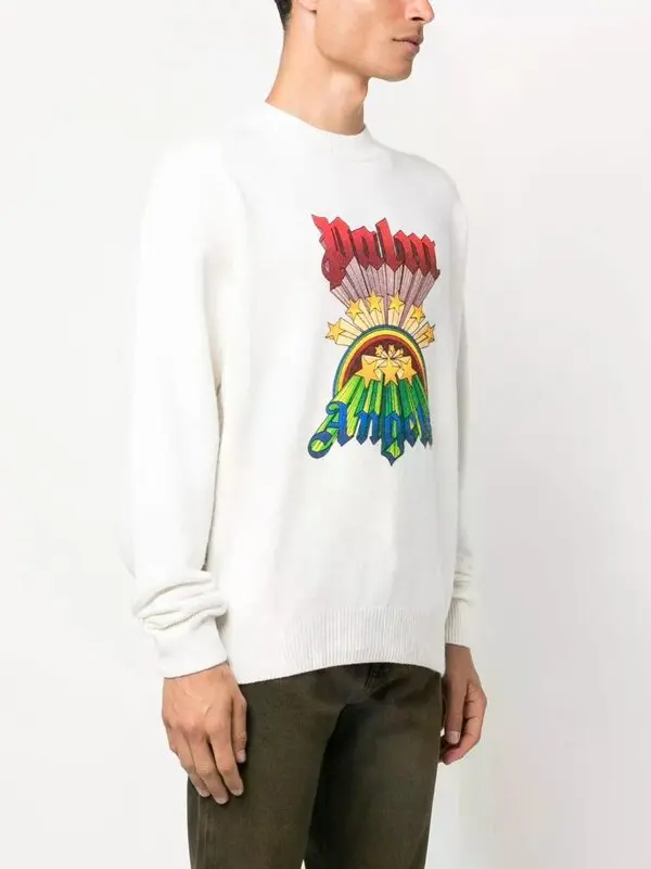 Palm Angels Logo-print Jumper