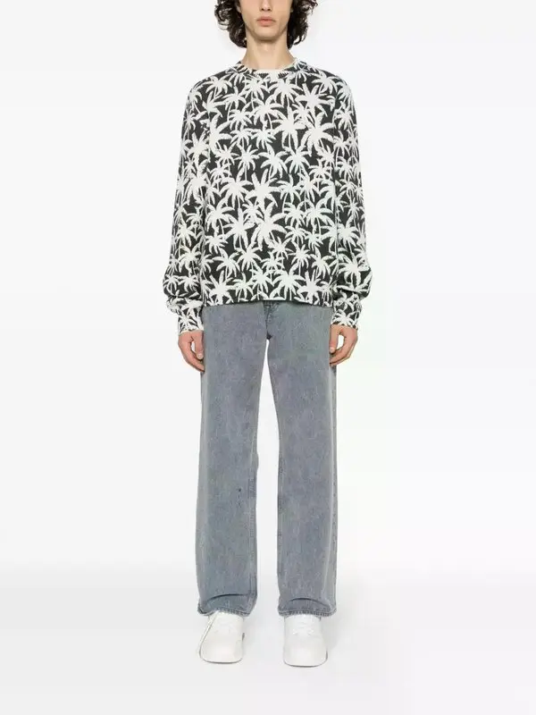 Palm Angels Palms Knitted Jumper